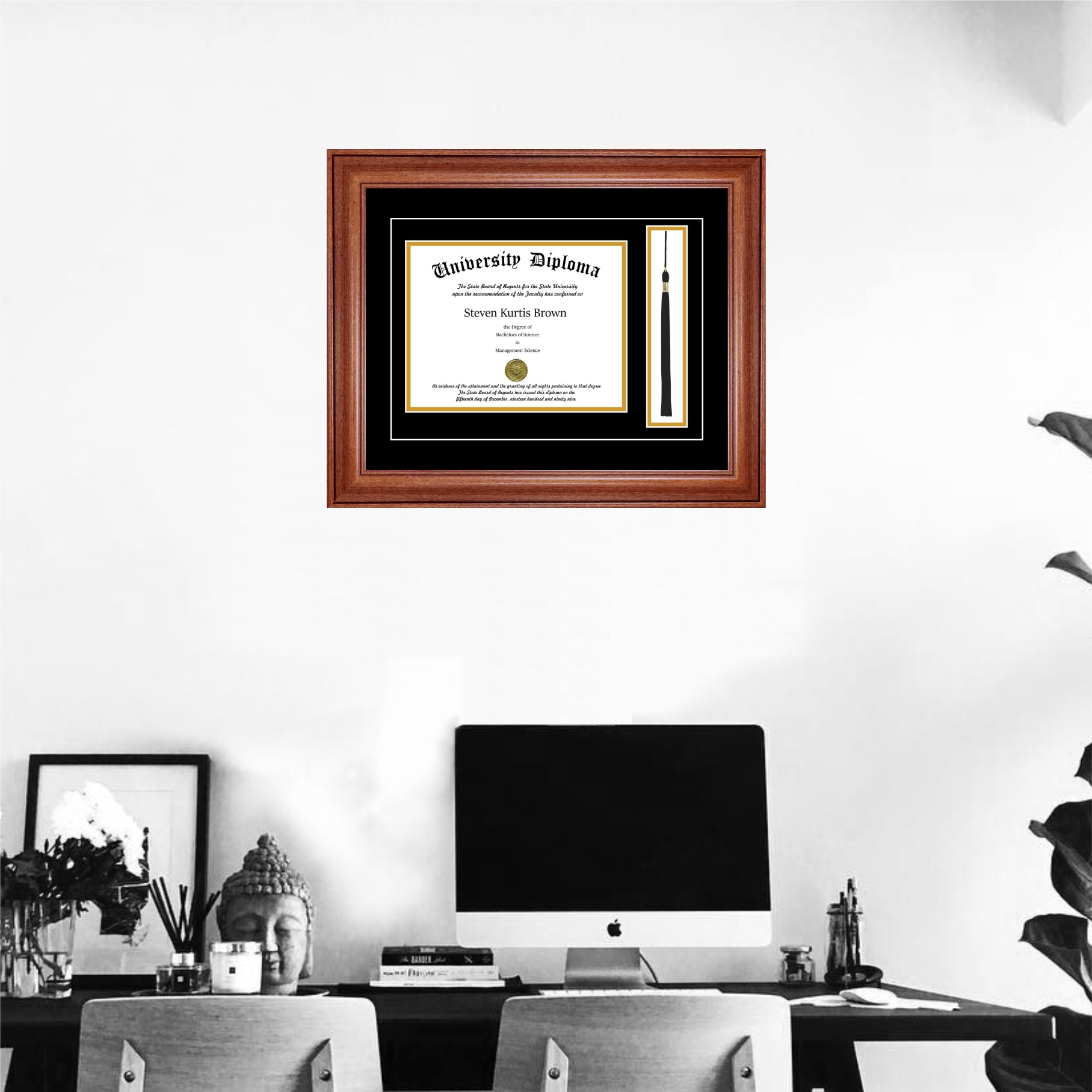 Single Diploma Frame with Tassel | Perfect Cases, Inc.