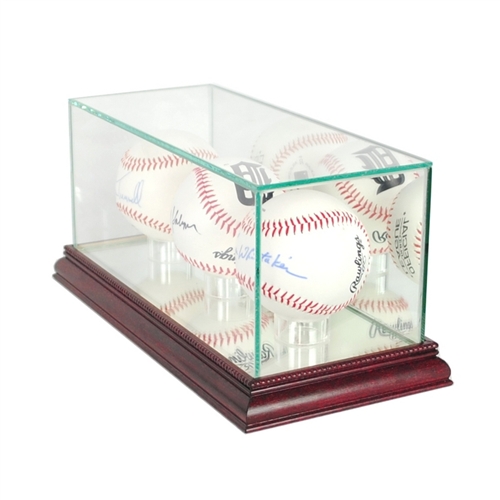 Triple Baseball Display Case | Perfect Cases, Inc.