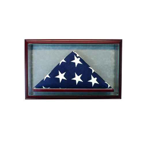 Cabinet Flag Display Case 5 x 3 | Perfect Cases, Inc.