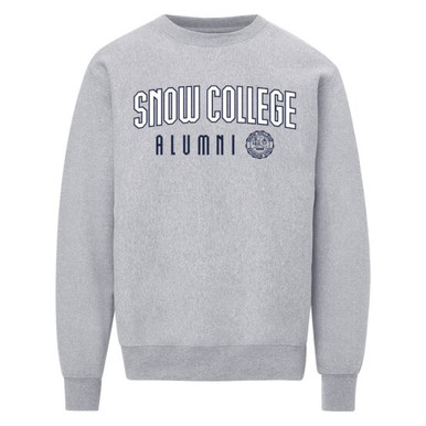 HTR GREY ALUMNI CREW - Snow College Campus Store