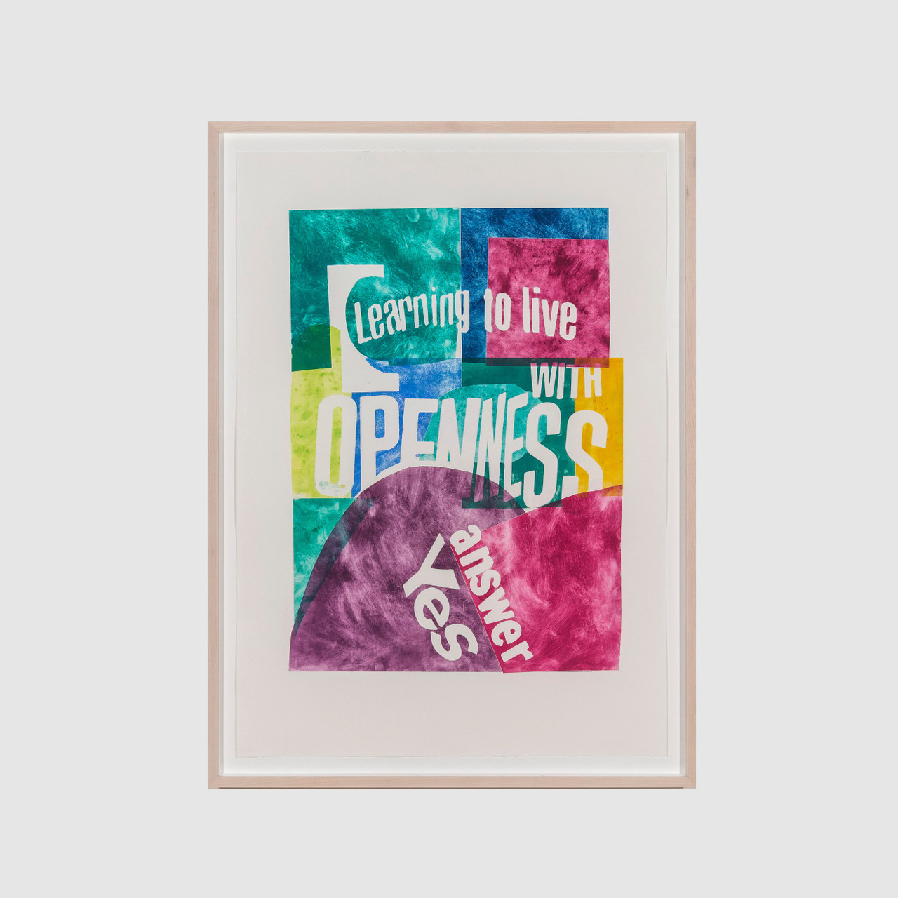 Power Prints (Openness), 2022, Framed