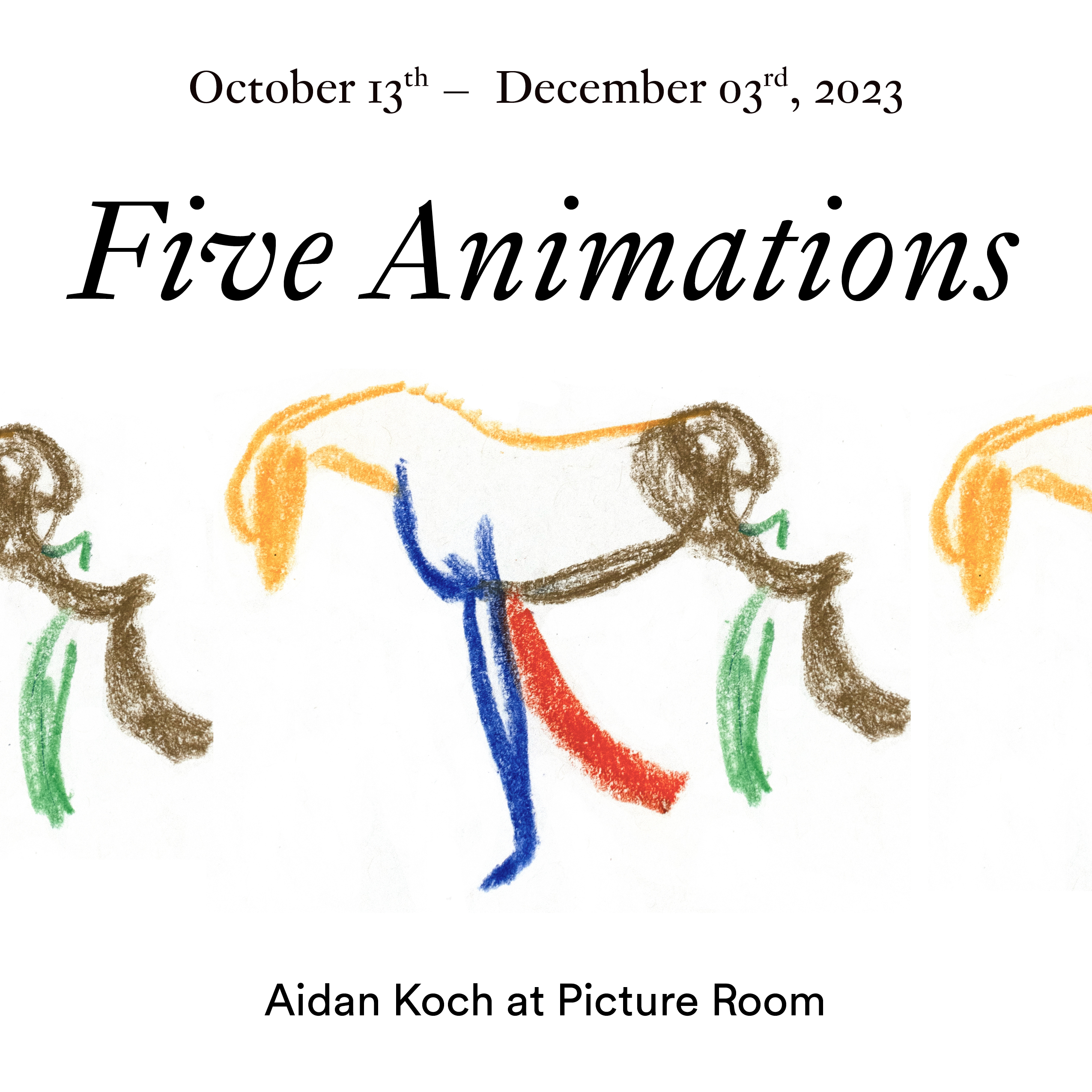 Aidan Koch: Five Animations - Picture Room