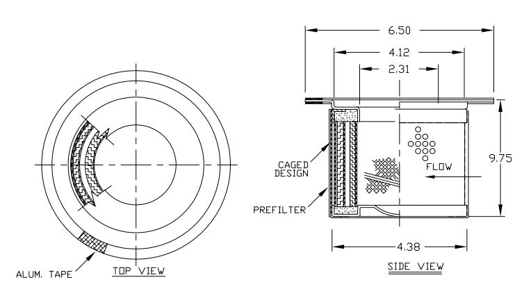 92522135 Ingersoll Rand Air-Oil Separator, OEM Equal - Moisture Boss, LLC