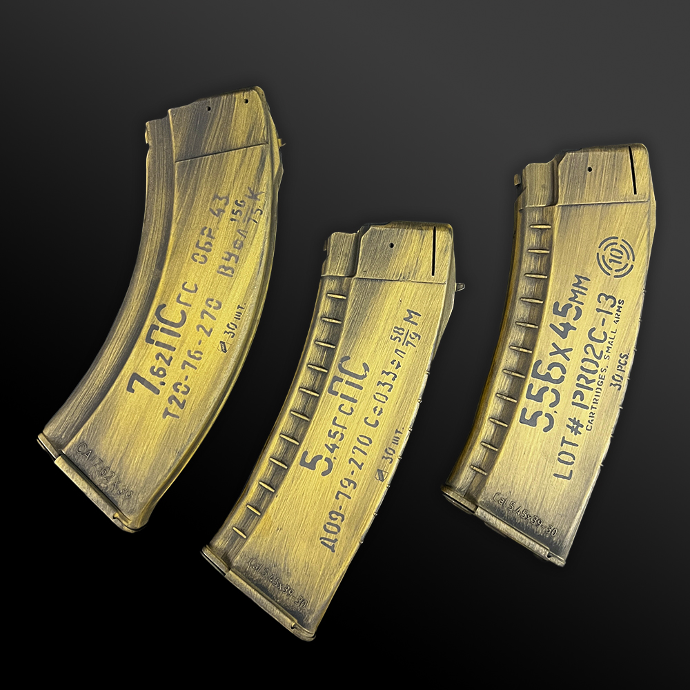 Bulgarian Brown Spam Can Magazine - Pro 2 Customs