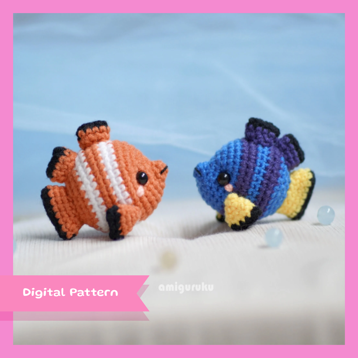 Nemo Amigurumi Free Pattern