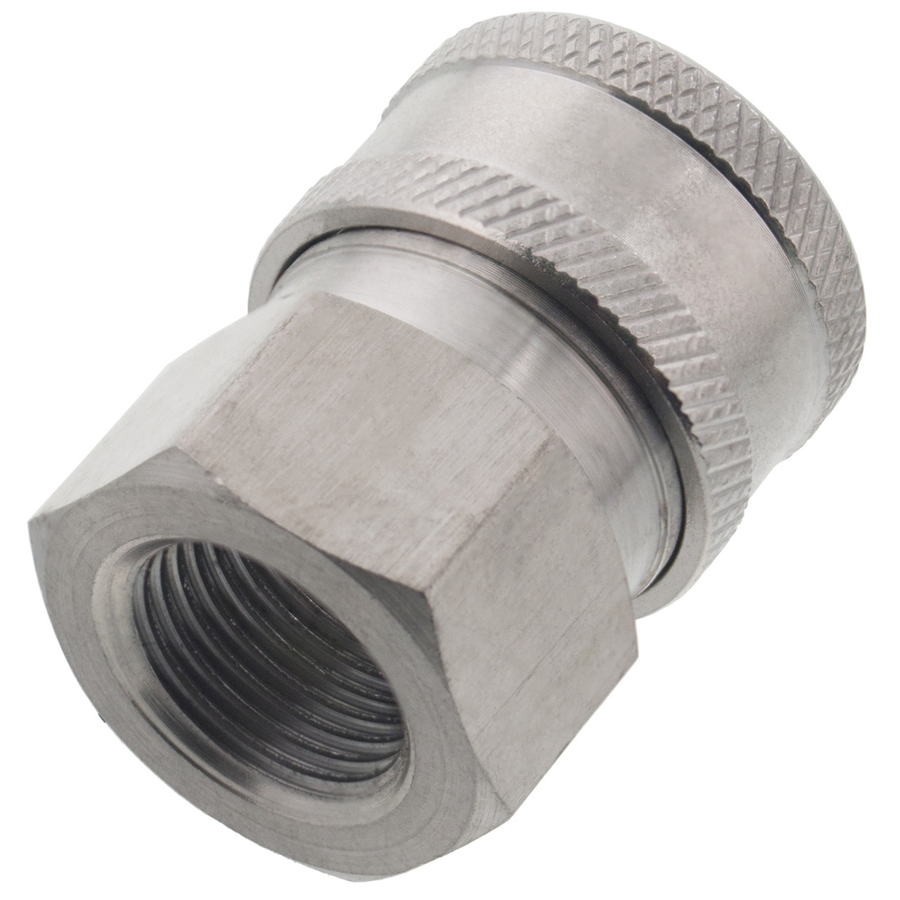 4 Pressure Washer 3/8" FNPT Quick Connect Stainless Socket Plug & Sets