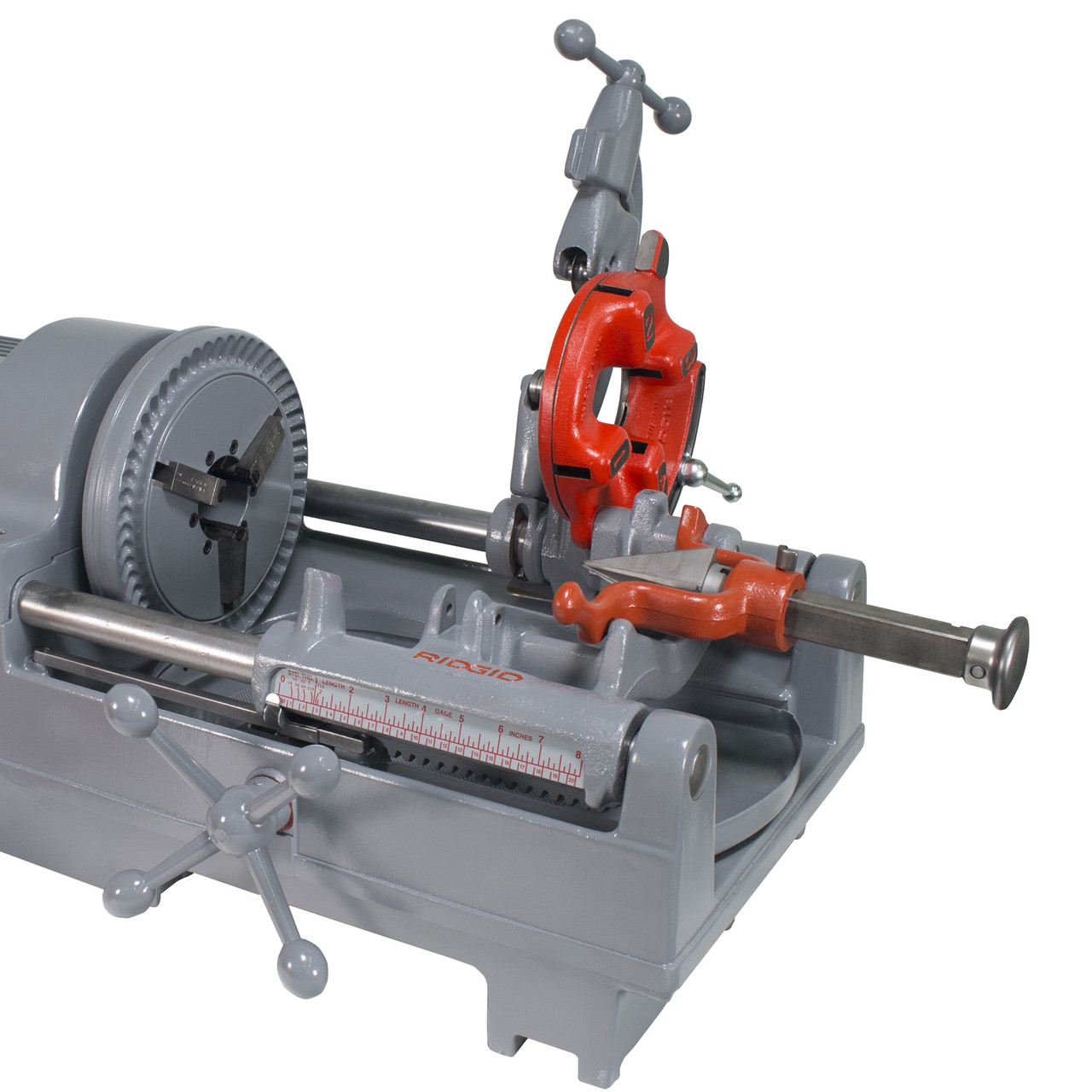Reconditioned RIDGID® 535 V2 Pipe Threader with 811A & Set of HSS Dies