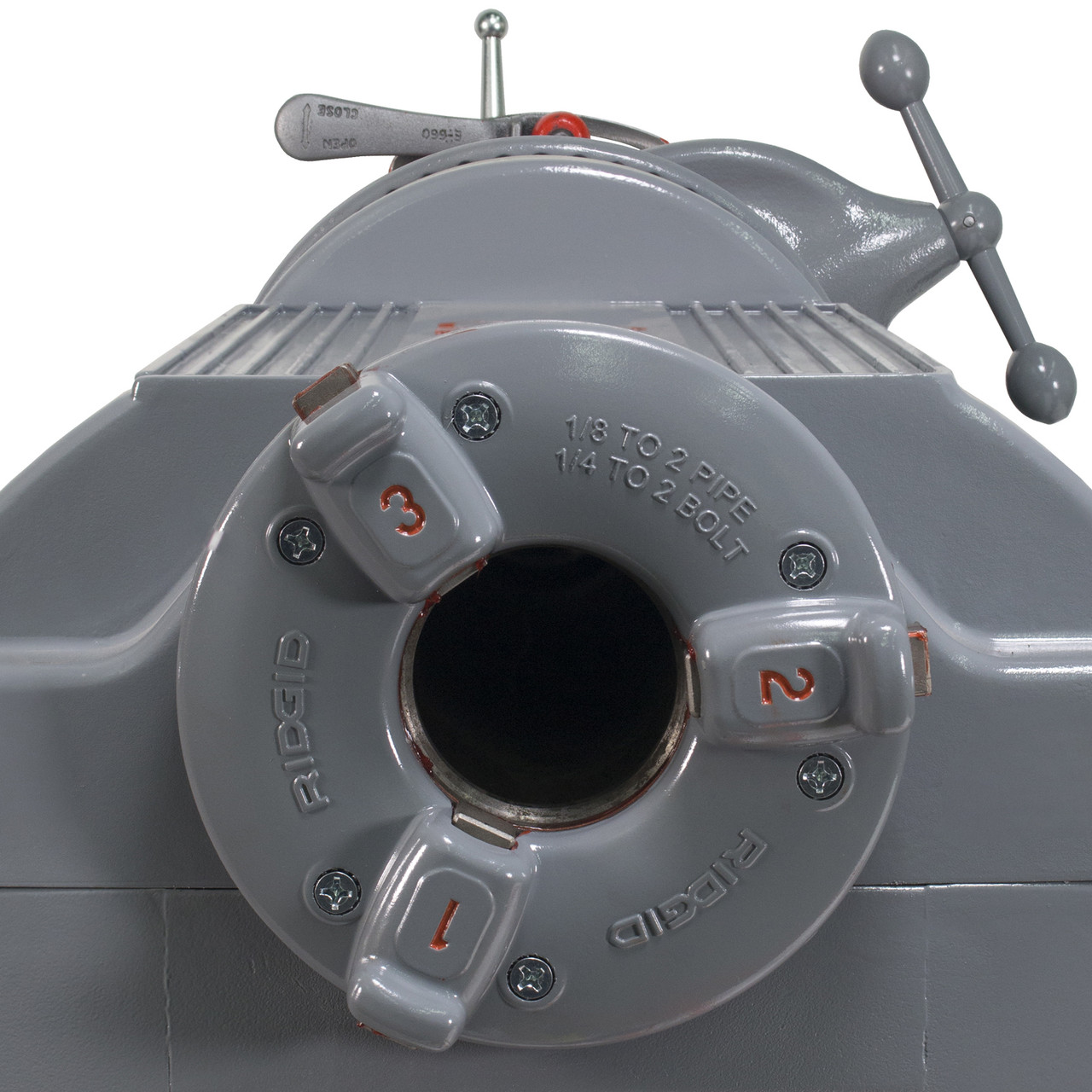 Reconditioned RIDGID® 535 V2 Pipe Threader with 811A & Set of HSS Dies