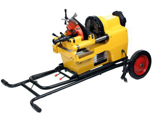 Steel Dragon Tools® 7090 Pipe Threading Machine Cart with 10" Wheels