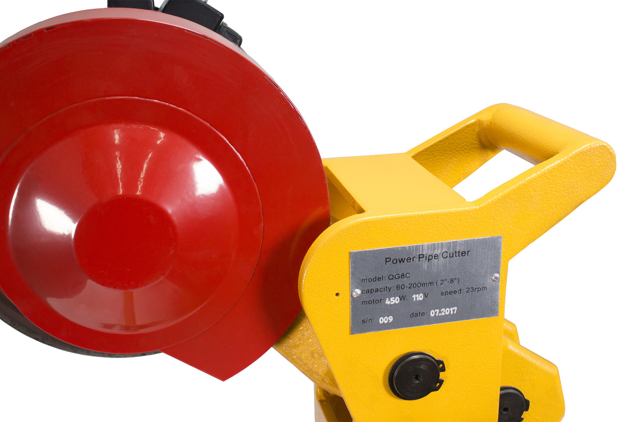 Steel Dragon Tools® 258G Power Pipe Cutter 2" to 8" Pipe Capacity