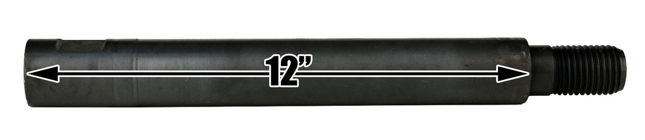 Steel Dragon Tools® 12" Core Drill Bit Shaft Extension Rod