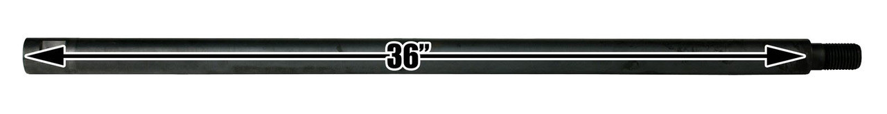 Steel Dragon Tools® 36" Core Drill Bit Shaft Extension Rod