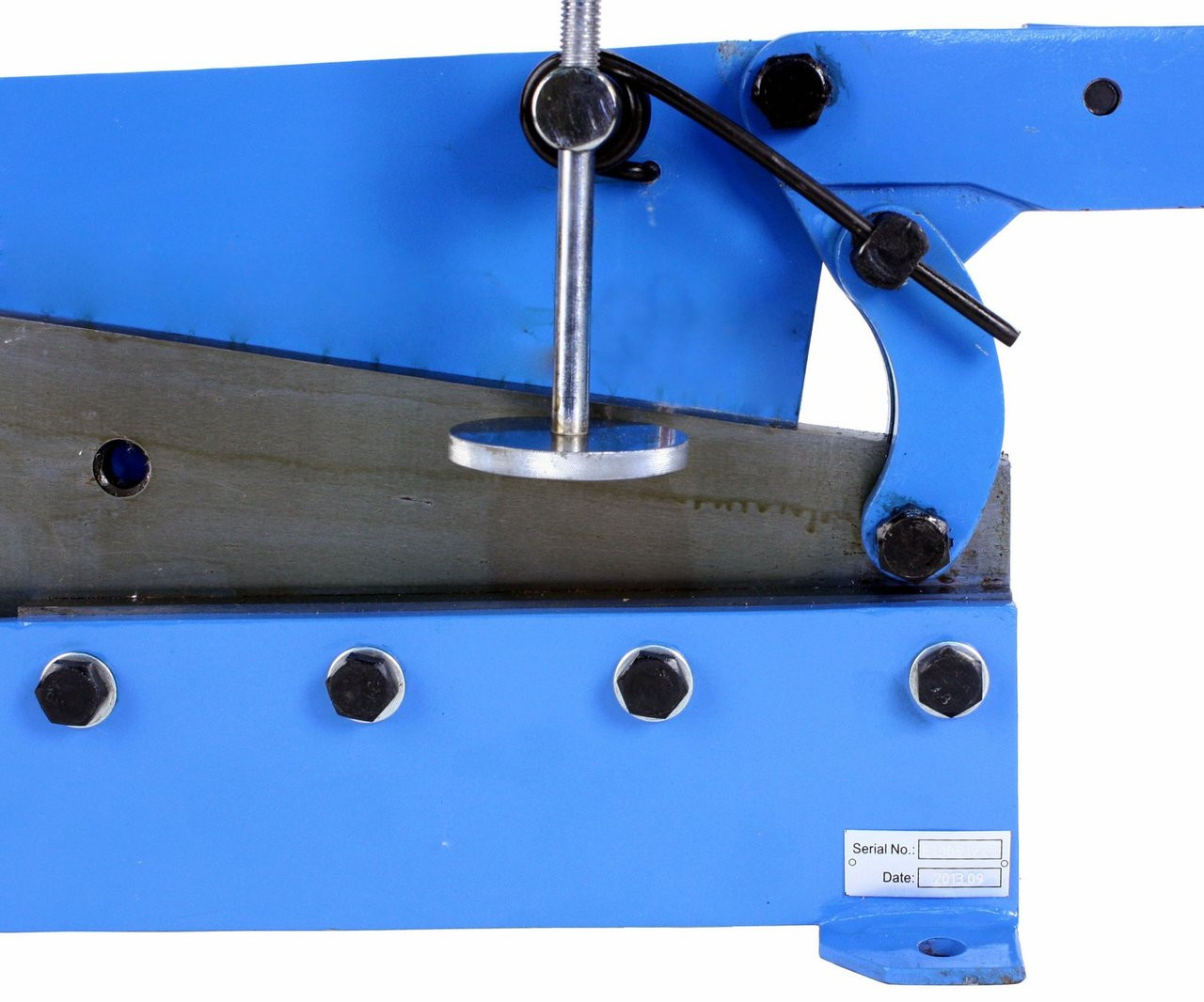 Erie Tools 12" Manual Plate Shear Cuts Sheet Metal Carbon Steel