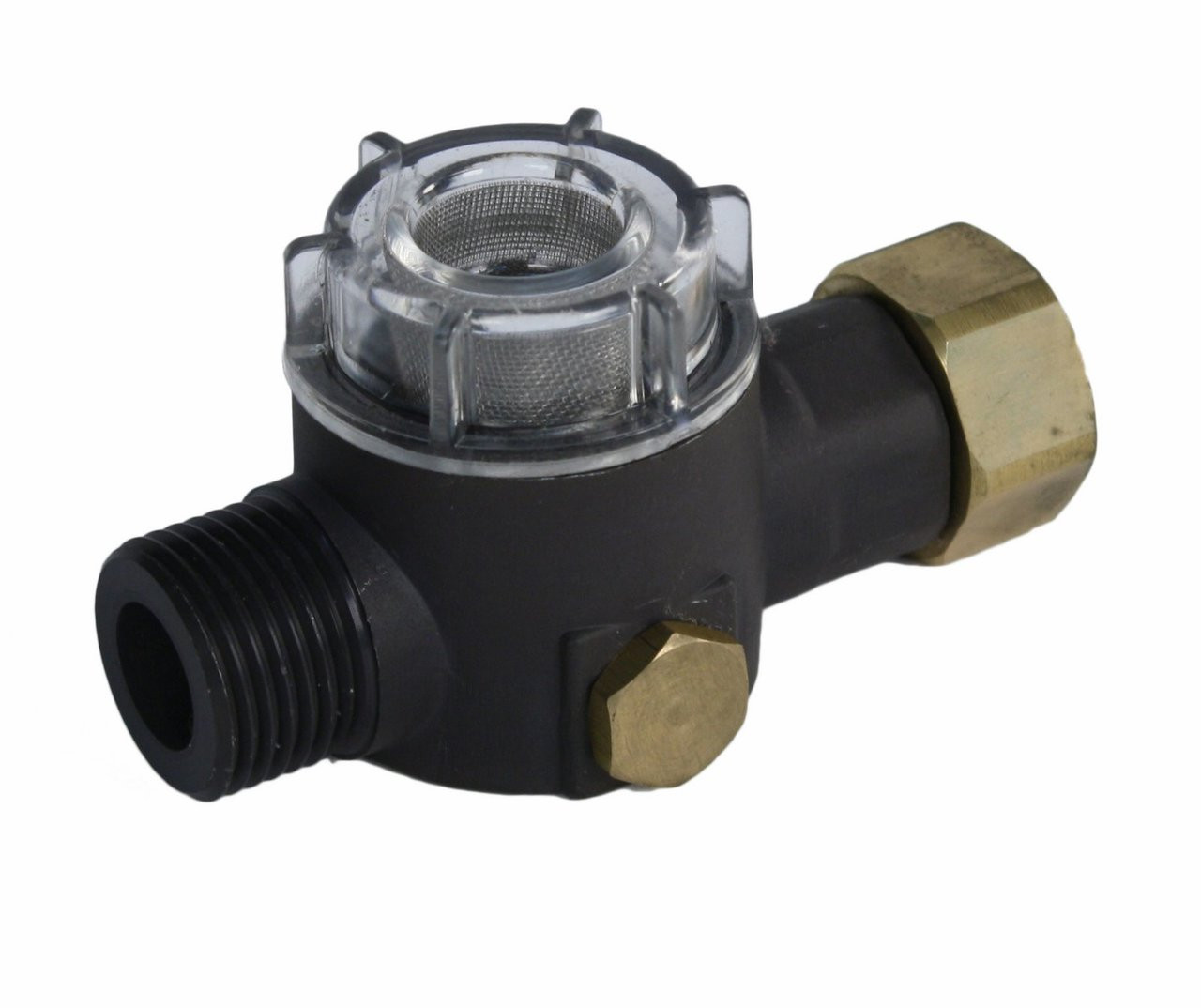 Erie Tools Aluminum Water Inlet Filter Stainless Steel Screen 3/4"