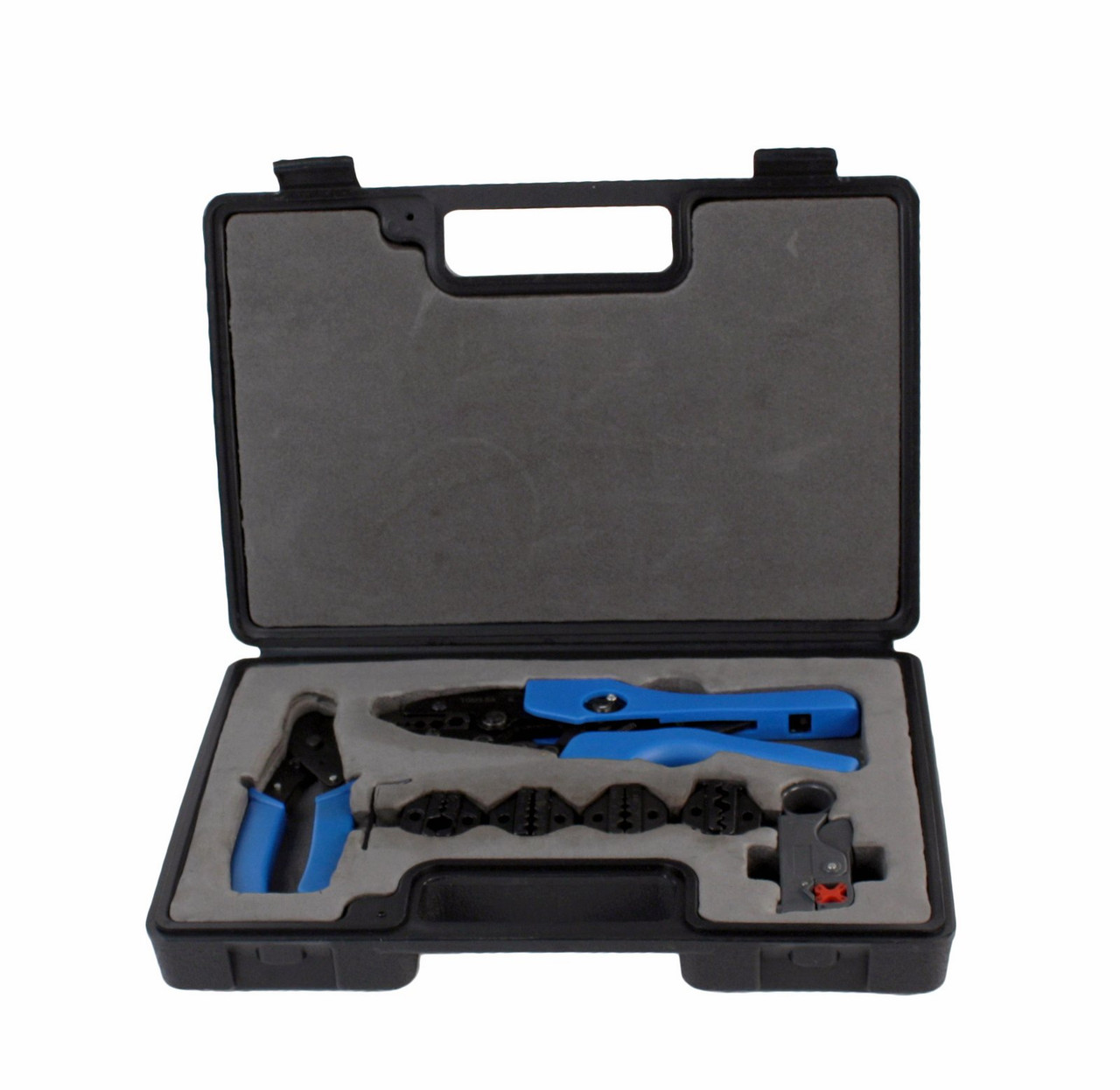 Steel Dragon Tools® Coaxial Cable Ratchet Crimping Kit