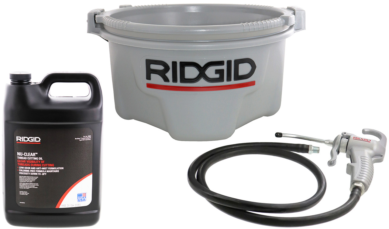 RIDGID® 700 744 418 with Reconditioned 460 & 141 Geared Threader