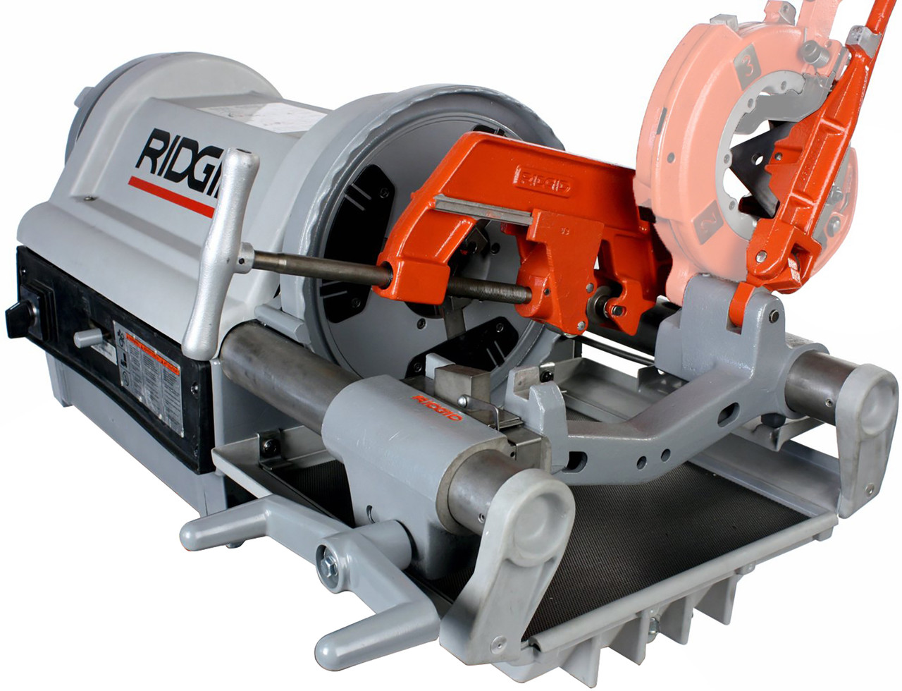 Reconditioned RIDGID® 1224 Pipe Threader 26097 with Reamer & Cutter