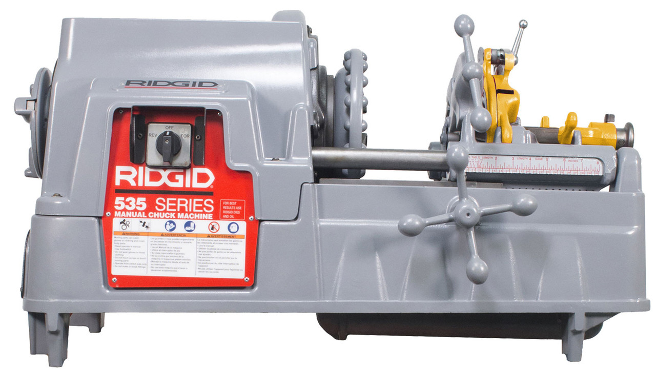 Reconditioned RIDGID® 535 V3 Pipe Threader & Steel Dragon Tools® 811A
