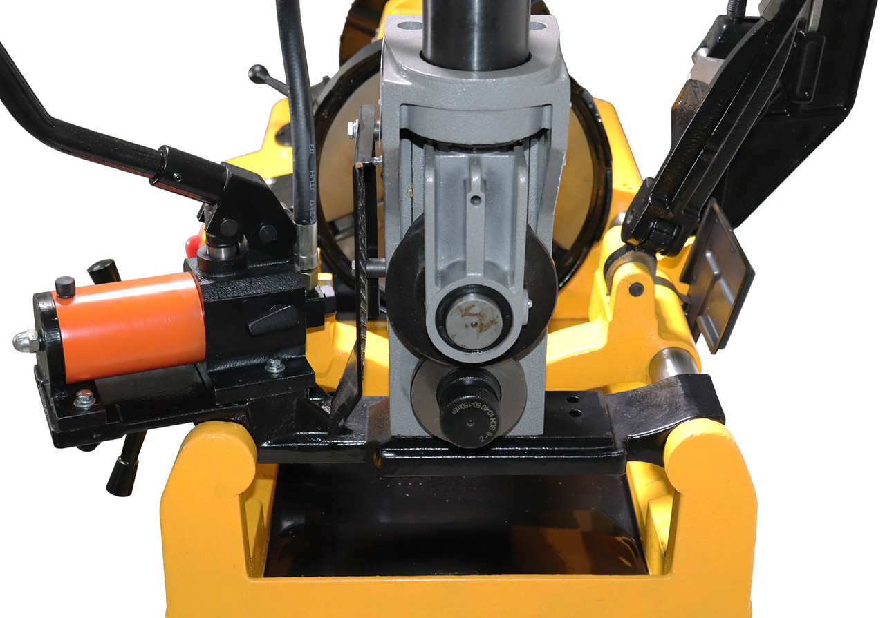 Steel Dragon Tools® 1224 Pipe Threading Machine Cart 918 Roll Groover