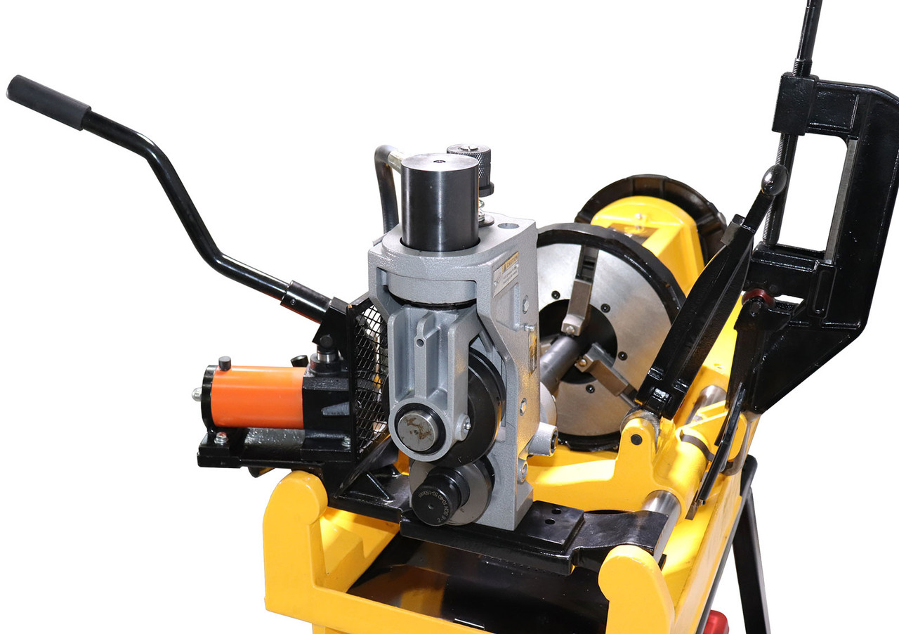 Steel Dragon Tools® 1224 Pipe Threading Machine Cart 918 Roll Groover