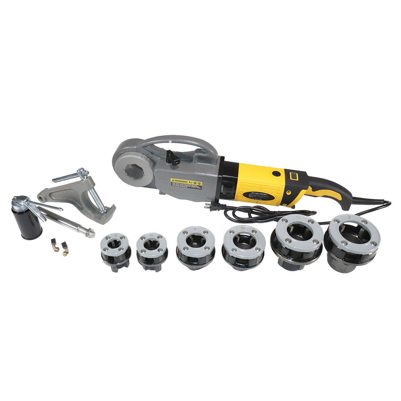 Steel Dragon Tools® 600 PRO MAX 1/2 in. - 2 in. Power Pipe Threader