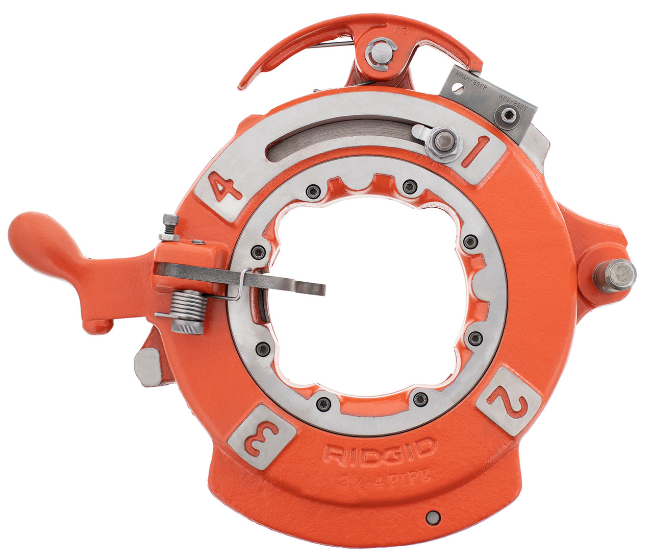 Reconditioned RIDGID® 1224 Pipe Threader 26092 with Die Heads Dies Oil ...