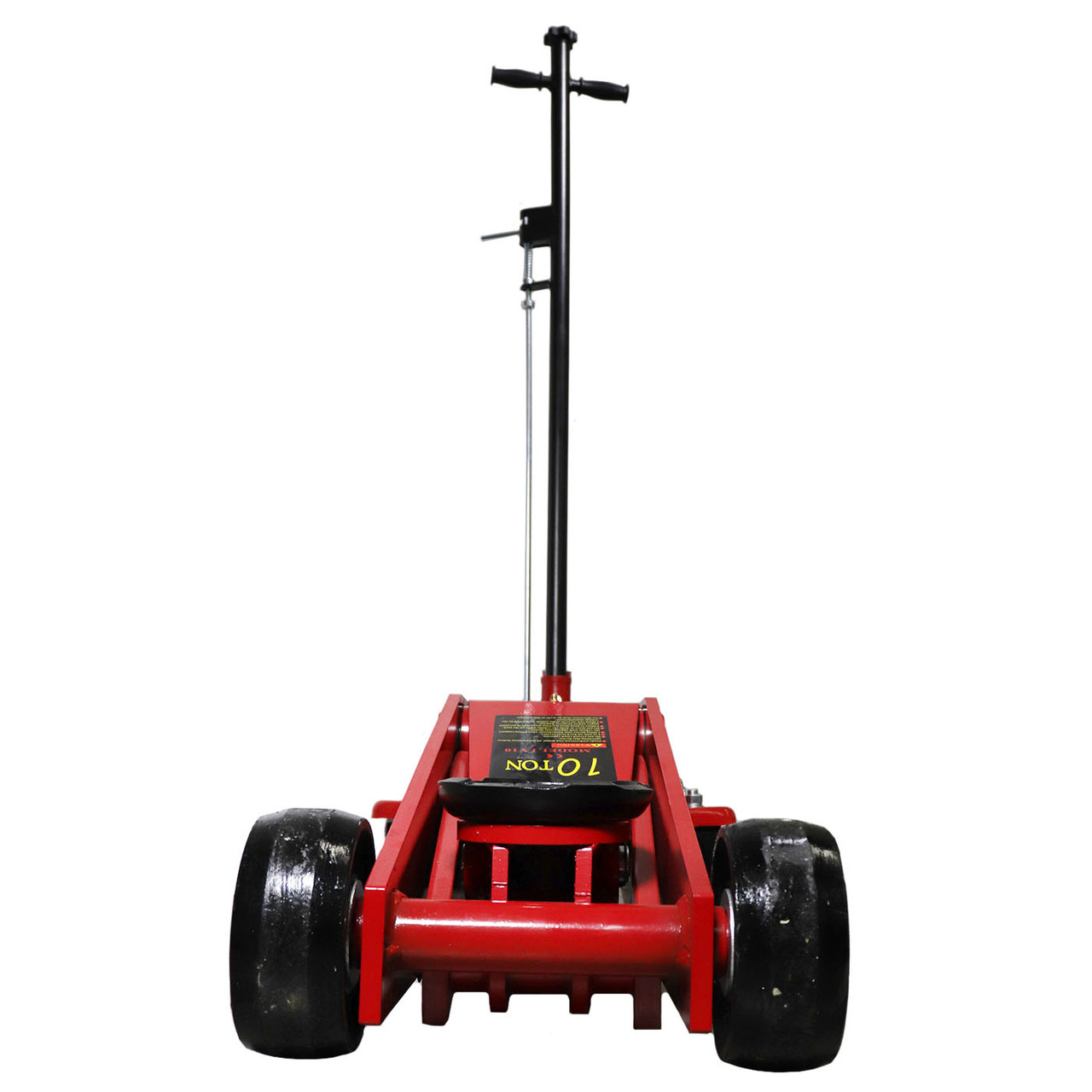 Dragway Tools 10 Ton Hydraulic Long Floor Jack T-Handle, Foot Pedal