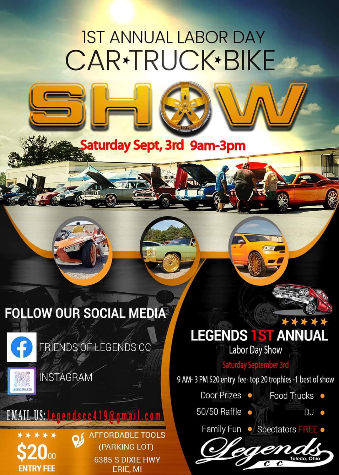 We're hosting a car show! - Affordable Tools