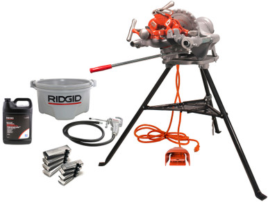 Reconditioned RIDGID® 300 Pipe Threading Machine and Accessories