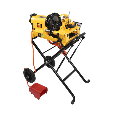 Steel Dragon Tools® 300 Compact Pipe Threading Machine and Cart