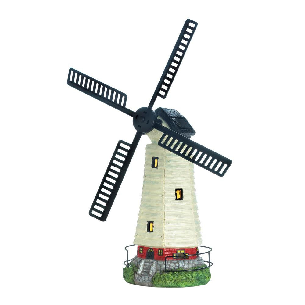Solar Powered Windmill Lighthouse - Mywholesalegifts.com