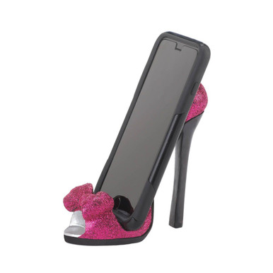 PINK BOW SHOE PHONE HOLDER - Mywholesalegifts.com