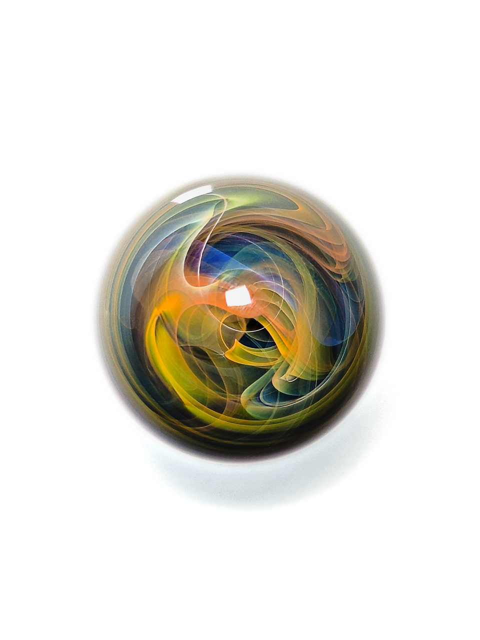 Hefe Glass + Karma Glass Collab Marble, 20mm Fume and Spiral - D-Nail ...