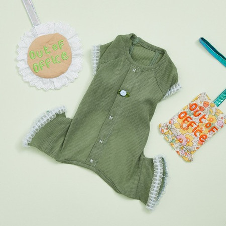 Louisdog Playful Tracksuits - Deep Green