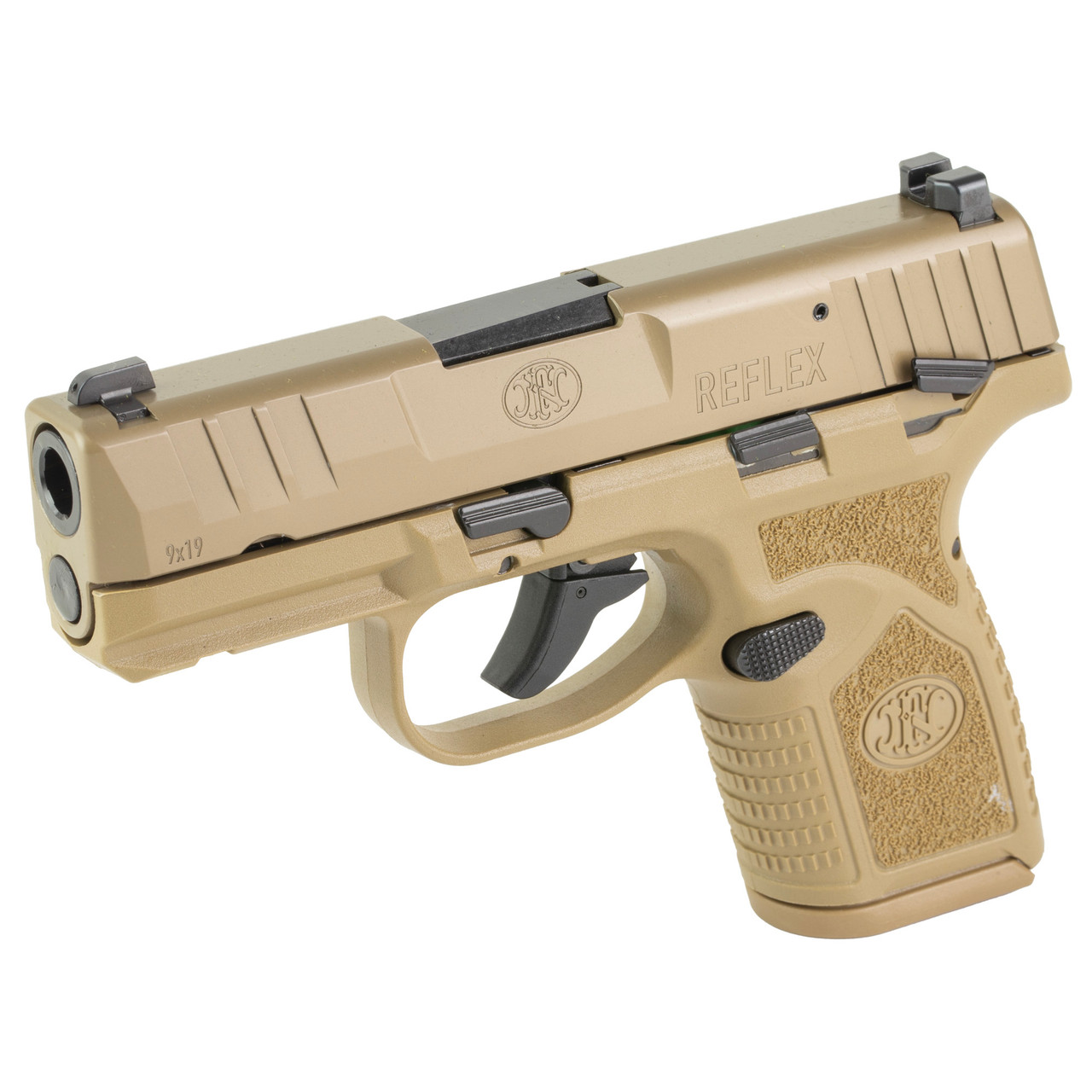 FN Reflex MRD FDE MS | Manual Safety 9mm Concealed Carry Pistol