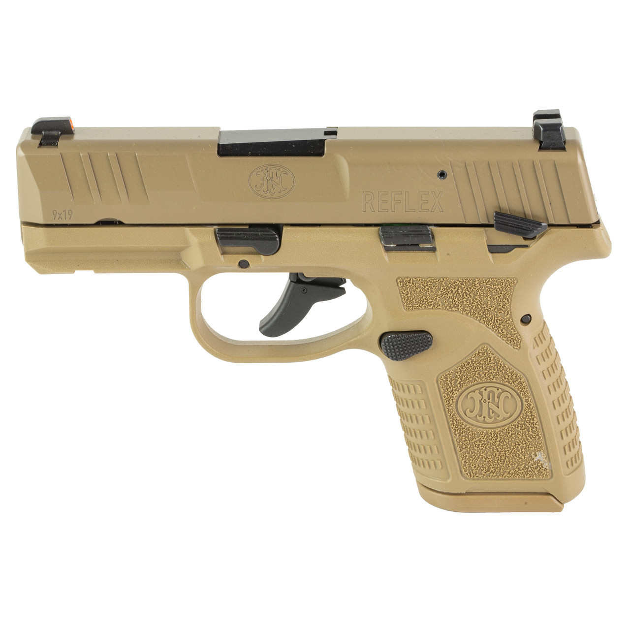 FN Reflex MRD FDE MS | Manual Safety 9mm Concealed Carry Pistol