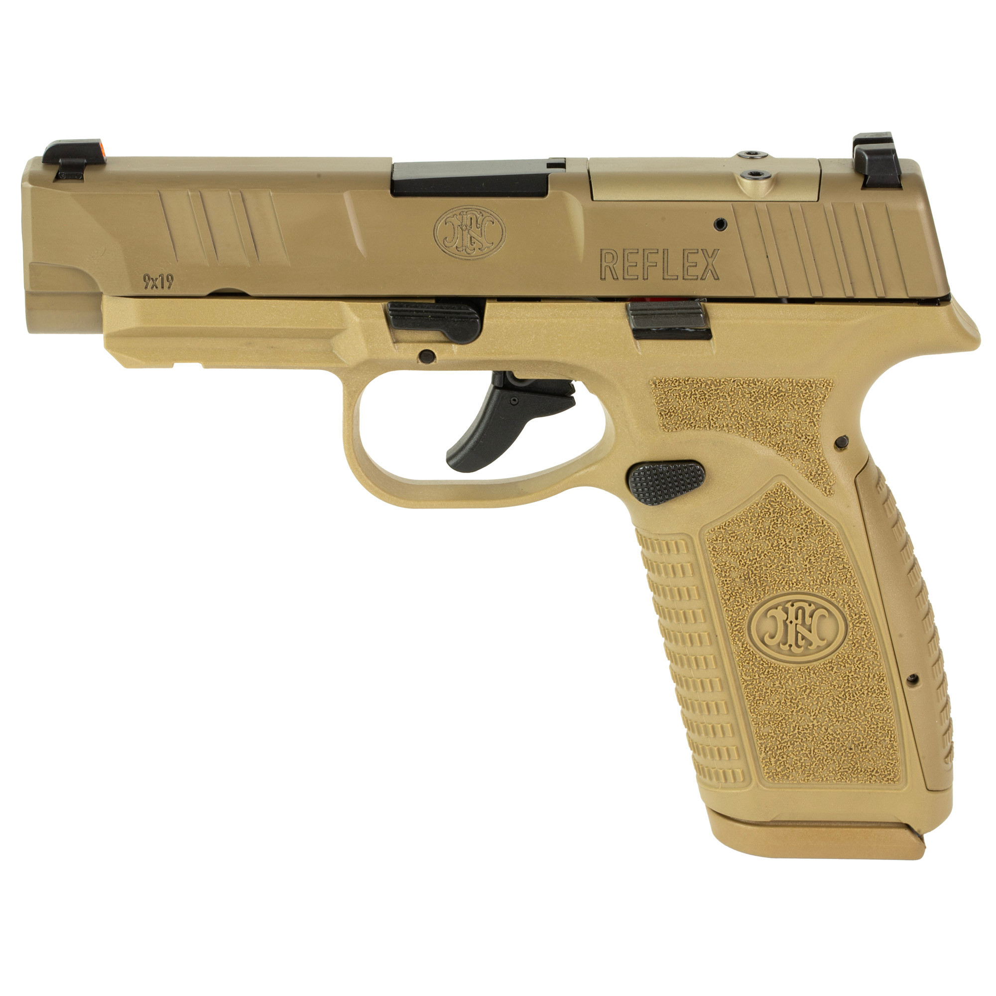 FN Reflex Series Pistols | 9mm Carry Guns – FDE & Black, MS & NMS