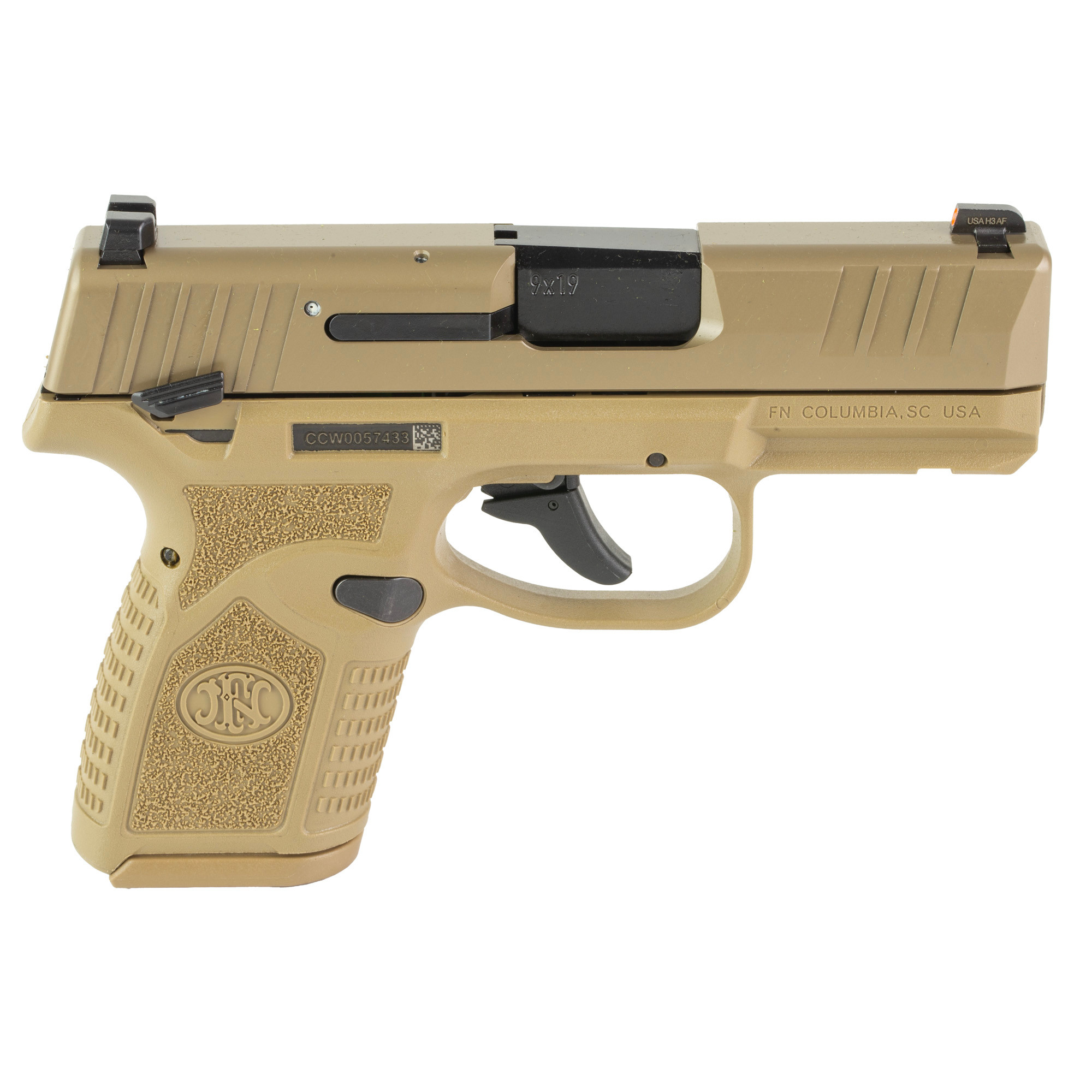 FN Reflex MRD FDE MS | Manual Safety 9mm Concealed Carry Pistol