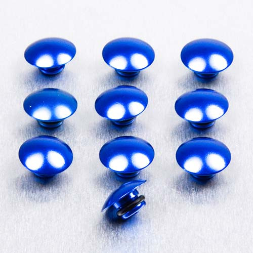 Aluminium Button Insert M6 (Fits 5mm AK) Pack x10 | Pro-Bolt