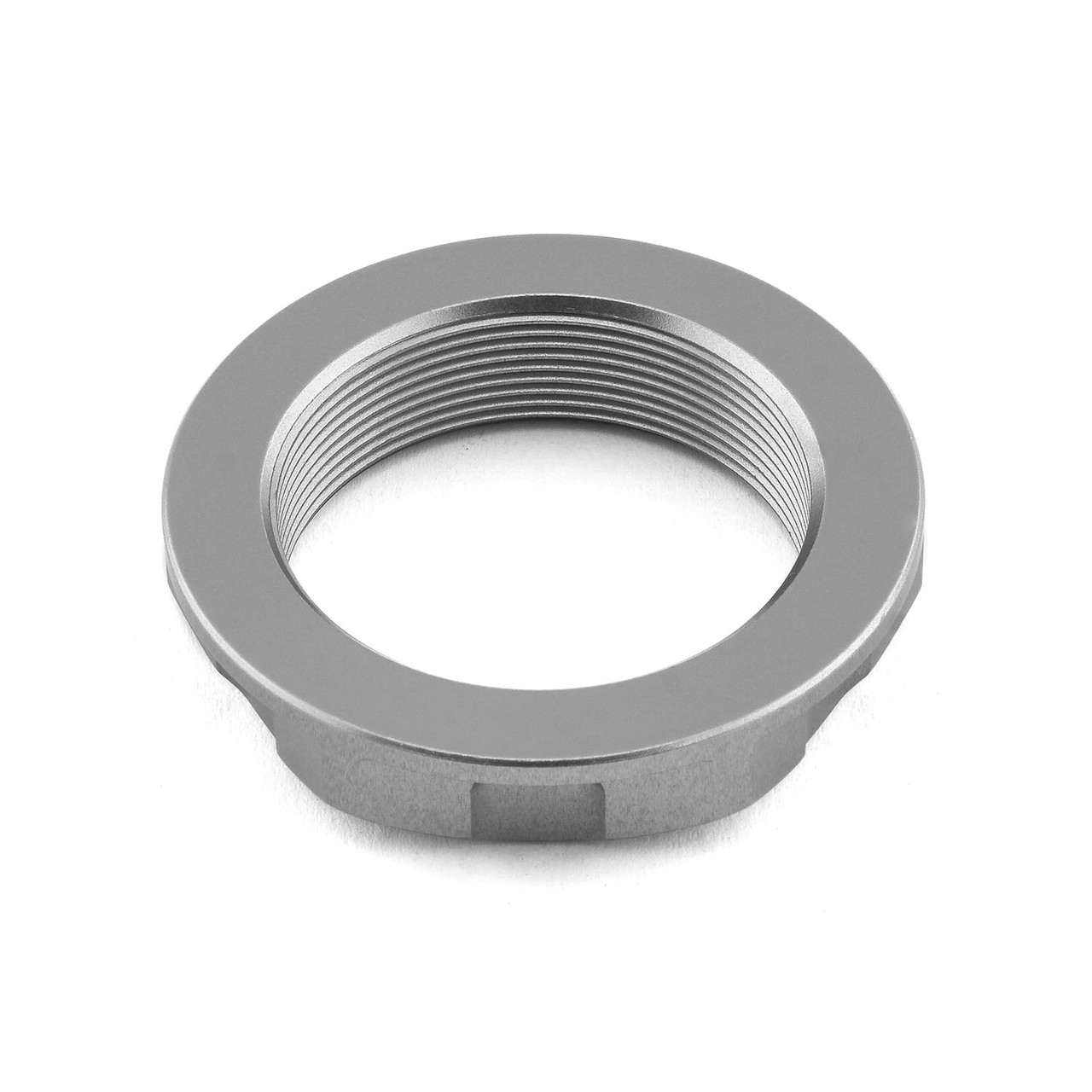 Aluminium Flanged Top Yoke Nut M33x(1.00mm) (Open) | Pro-Bolt