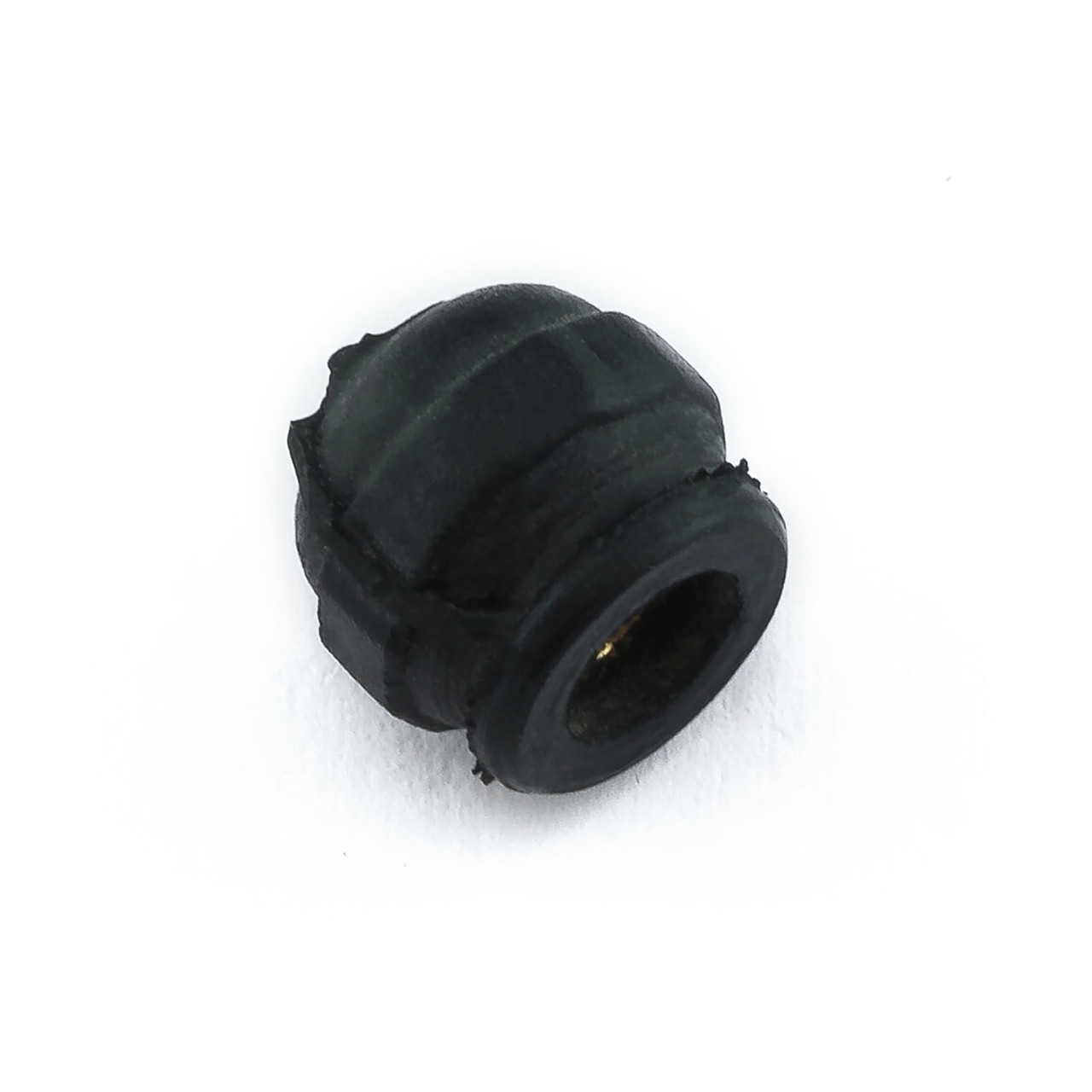 Black Rubber Nut With Brass Insert M4 x 0.5 x 8 | Pro-Bolt