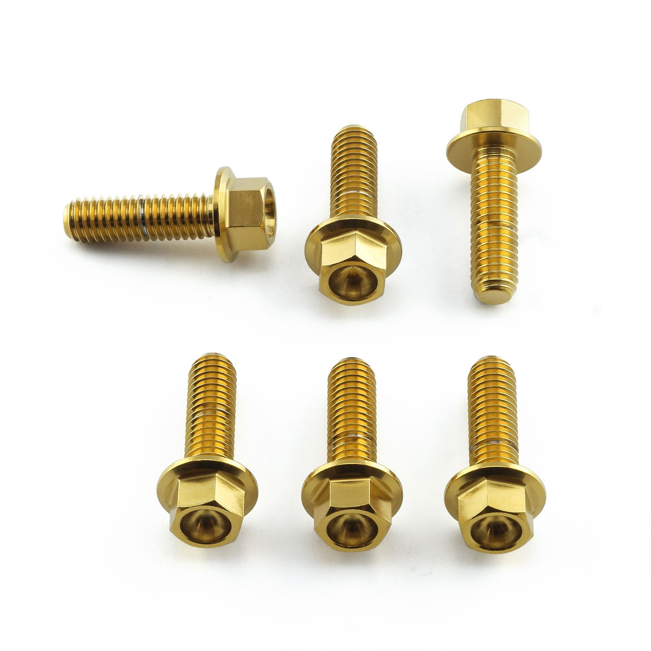 Stainless Steel Disc Bolt Flanged Hex M6 x 20mm Rear Pack x6 | Pro-Bolt
