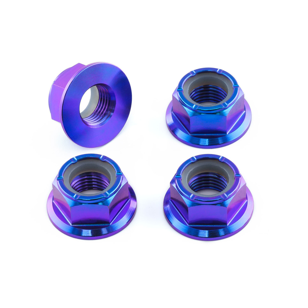 Titanium Rear Shock Mount Nuts | Pro-Bolt