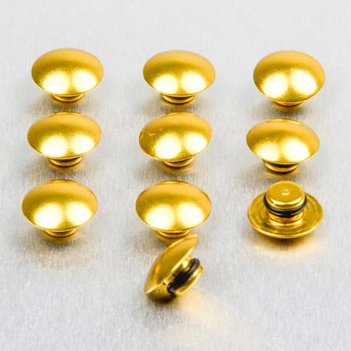Aluminium Button Insert M6 (Fits 5mm AK) Pack x10 | Pro-Bolt