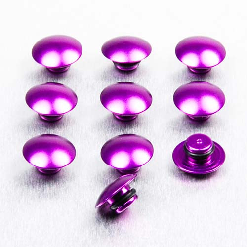 Aluminium Button Insert M6 (Fits 5mm AK) Pack x10 | Pro-Bolt