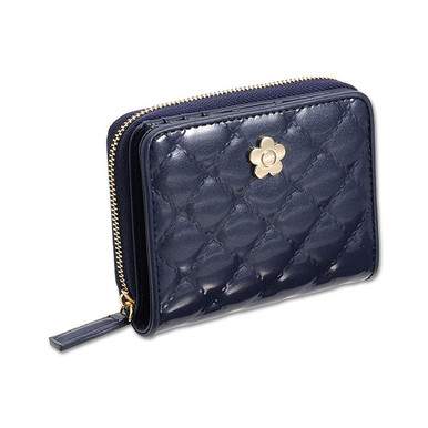 Enamel Quilted Wallet - Mary Quant