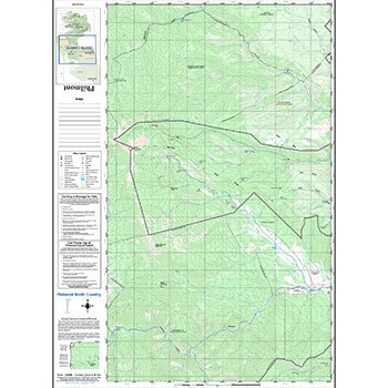 Philmont North Country Sectional Map 2025 - Tooth of Time Traders