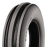 Triple Rib Front Tractor Tire Set of 2 600X16 6.00X16 600-16 With Tubes ...