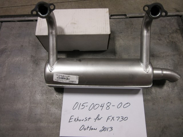 Bad Boy Mower OEM 015-0048-00 Exhaust for FX730V Outlaw 2013 $103.95
