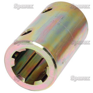 New PTO Sleeve Adaptor 1 3/8 6 Spline Push pin/Set Screw | Griggs Lawn ...